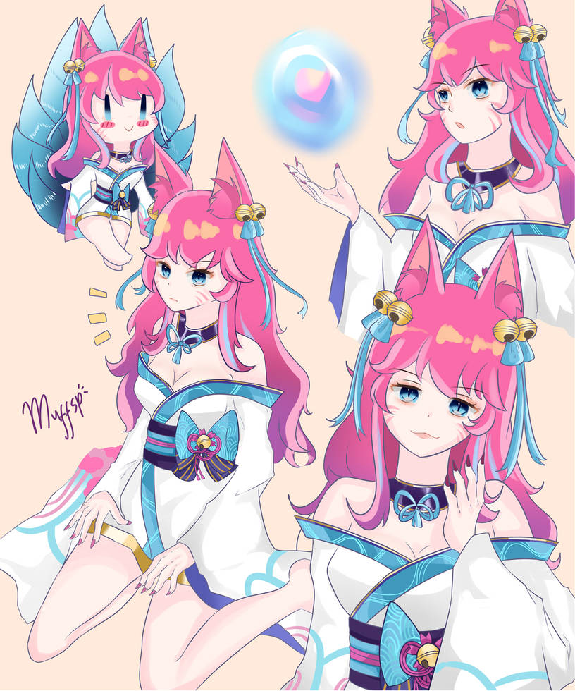Ahri By Muffsp On Deviantart