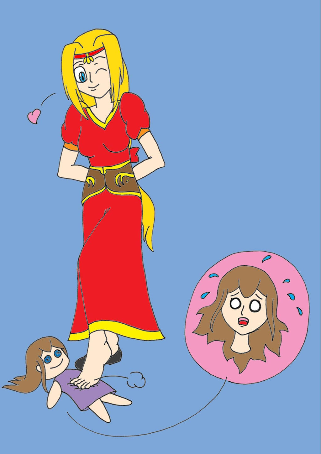 Trampling Pretty Doll By Tom65hg On Deviantart