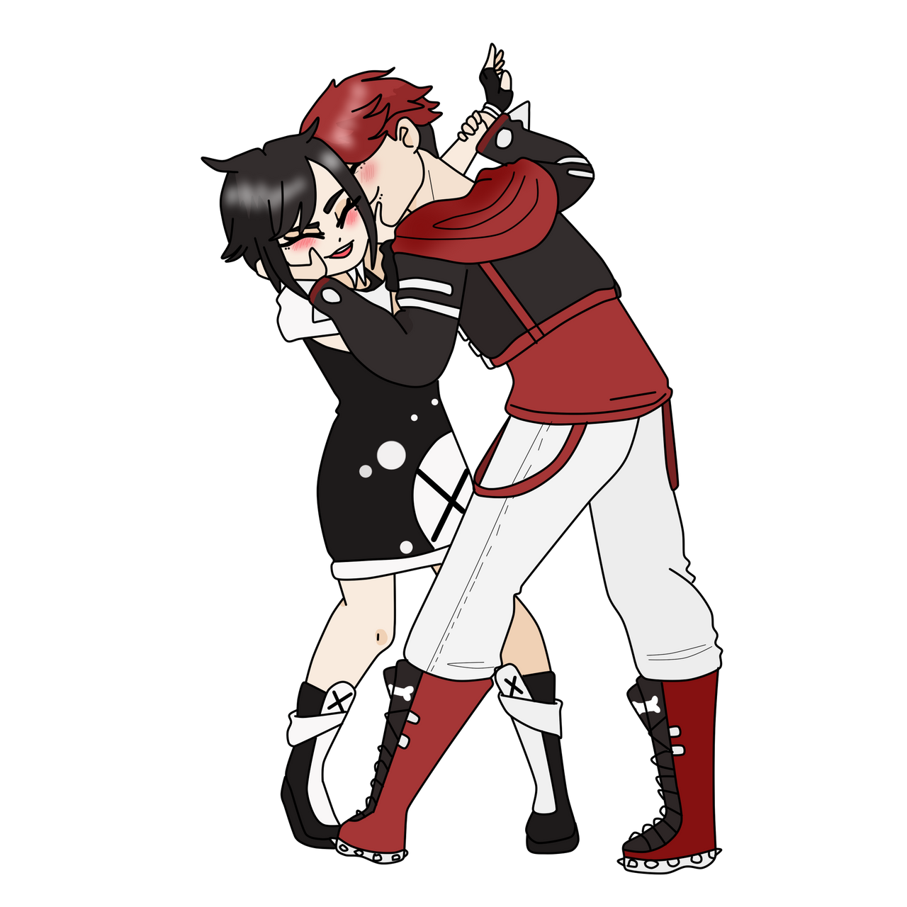 Ych Too Many Kisses Christopher X Alice By Commanderskeeper On Deviantart