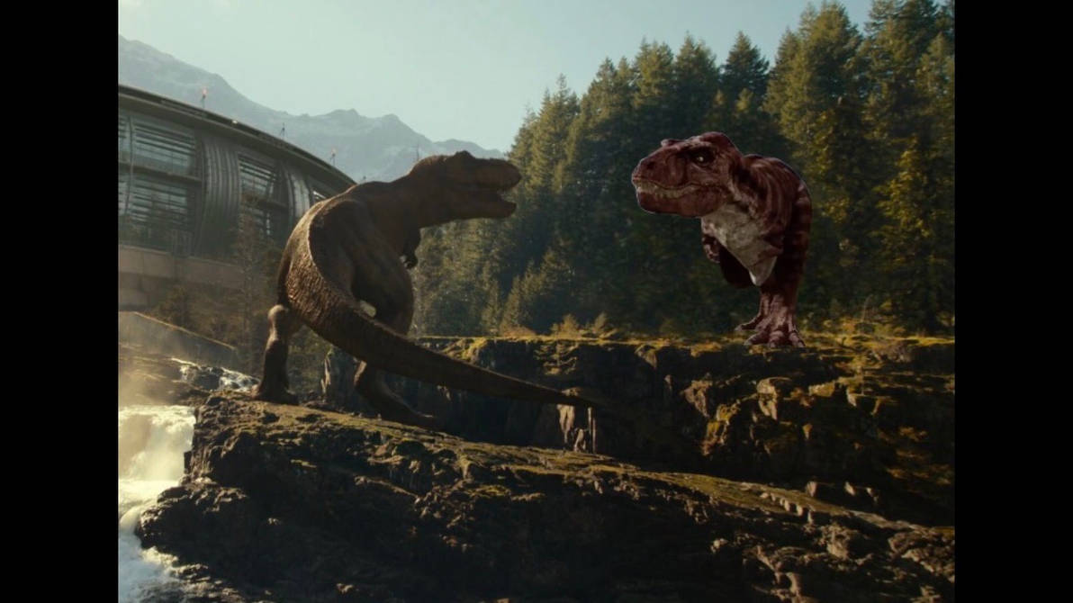 T Rex Sue Meets Rexy By Bvega41 On Deviantart