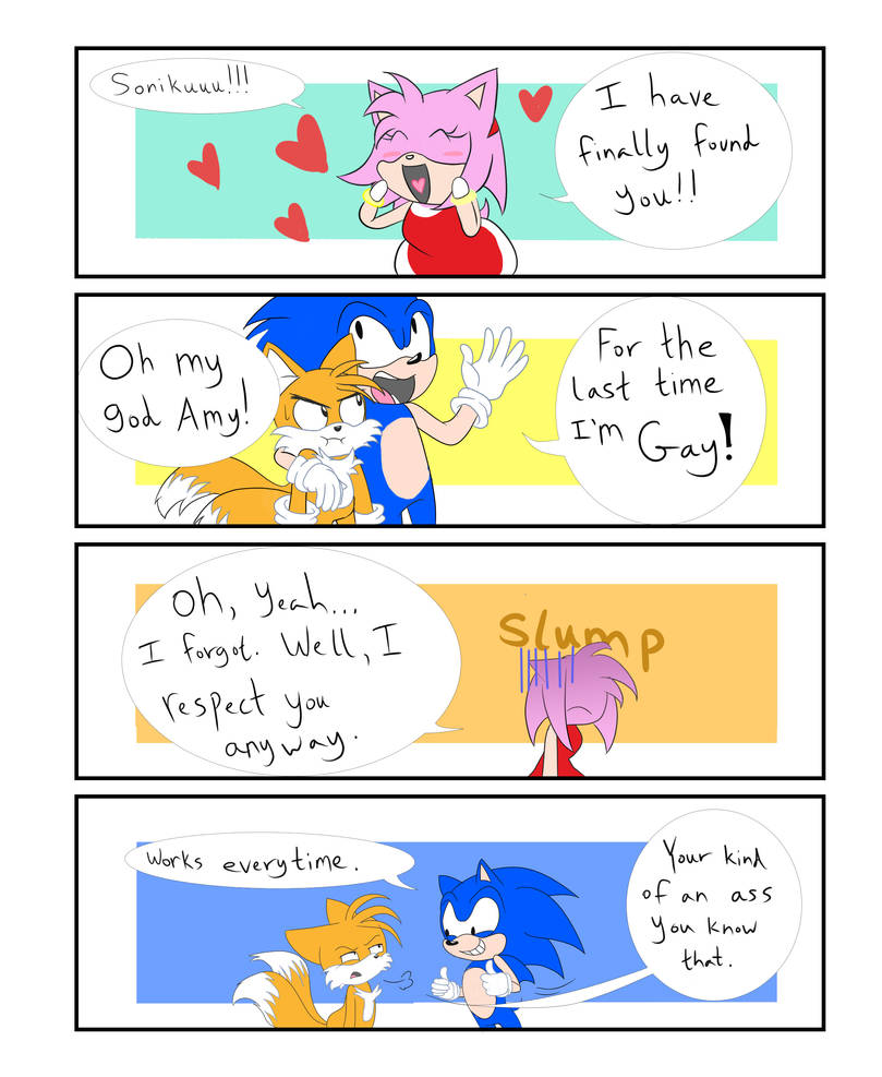 Sonic Is Gay By Sonicmiku On Deviantart