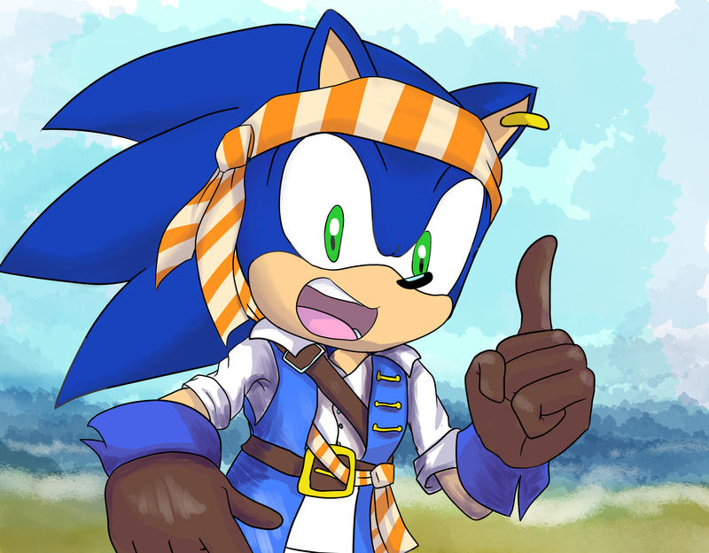 Pirate Sonic By Sonicmiku On Deviantart