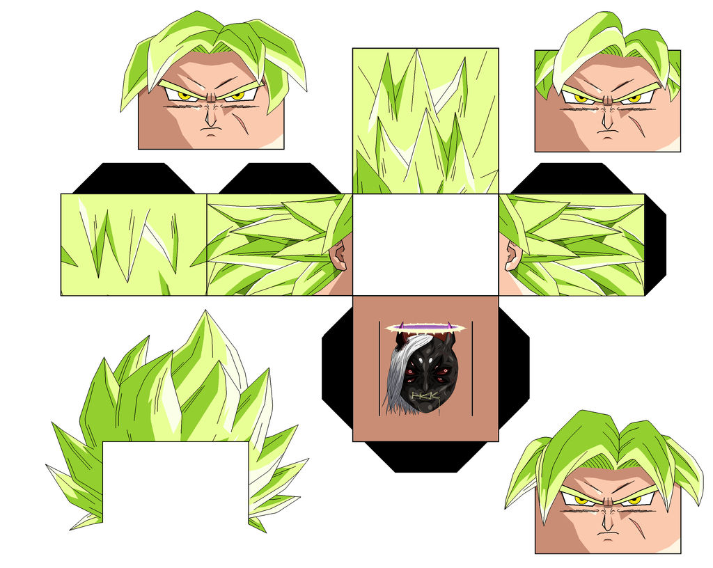 What If Broly Controlled Wrathful Lssj Head By Hollowkingking On Deviantart