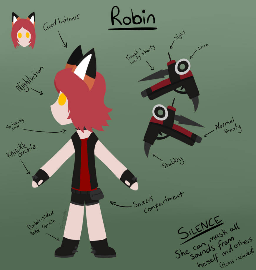 Robin Rwby Oc By Tannyfox On Deviantart