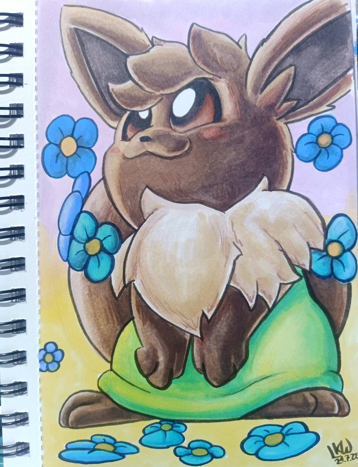Fancy Eevee By Linda 98 On Deviantart