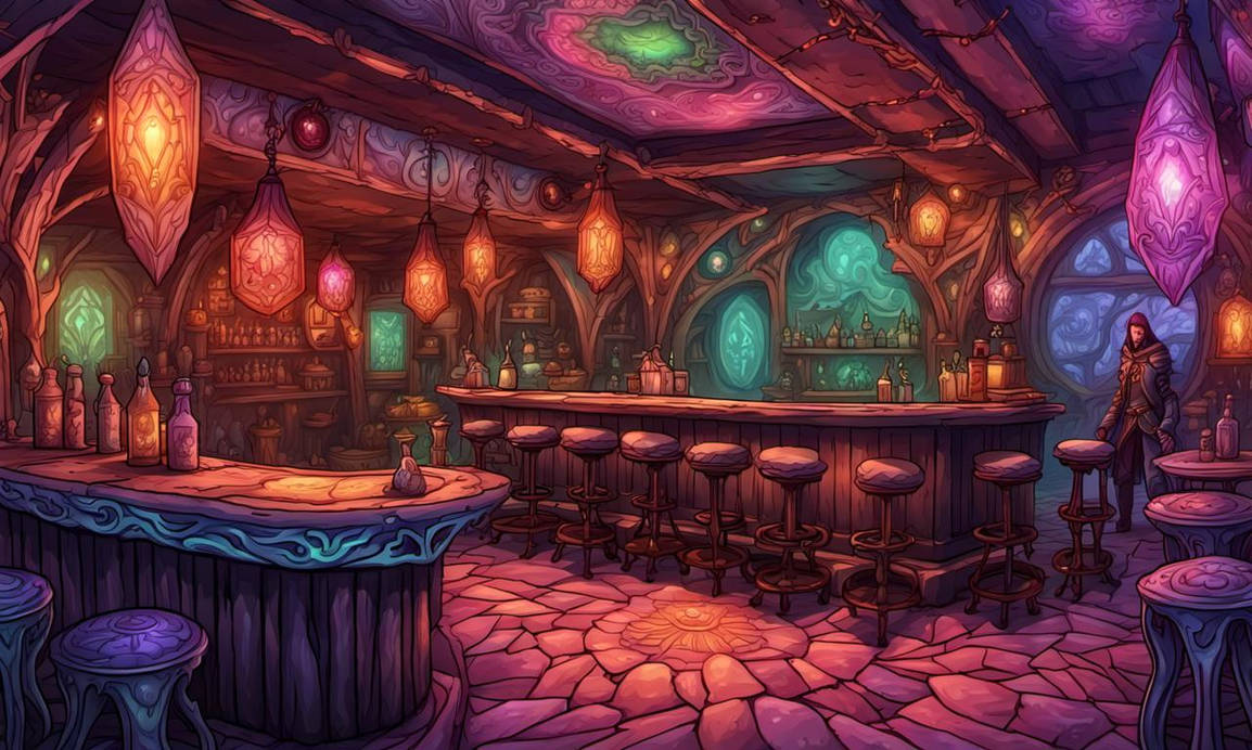 Elven Psychedelic Bar by elfdame on DeviantArt Elven Psychedelic Bar by elfdame on DeviantArt