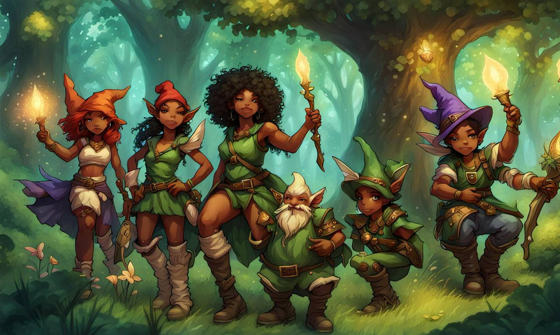 fairies, elves, gnomes Leprechauns celebrating Ju by elfdame on DeviantArt fairies, elves, gnomes Leprechauns celebrating Ju by elfdame on DeviantArt