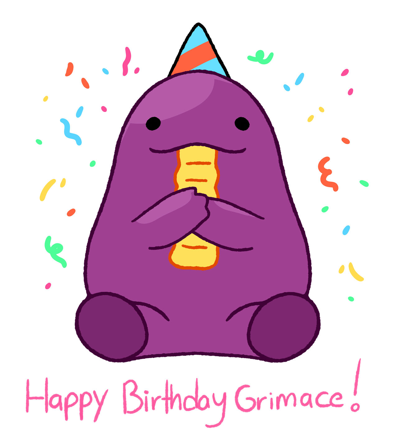 Grimace By Lexissketches On Deviantart