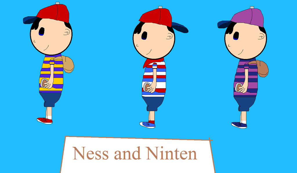 Ness And Ninten By Silverflame888 On Deviantart