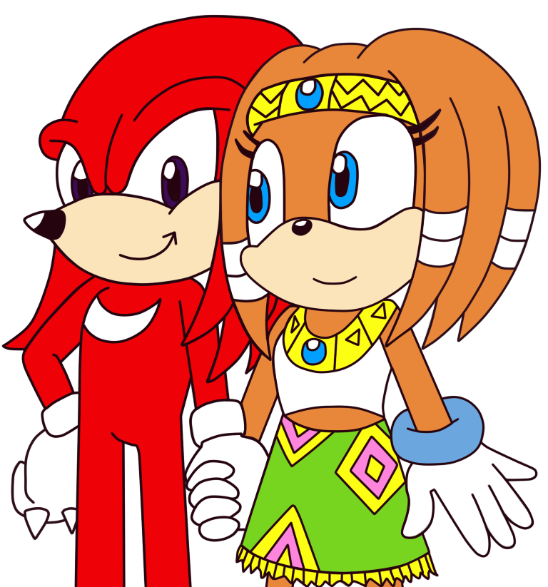 Knuckles X Tikal Knuxikal By Hlaa14 On Deviantart