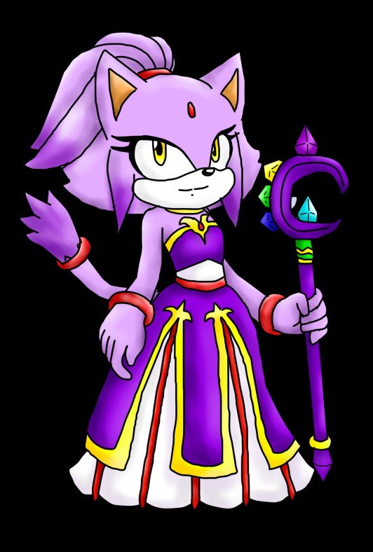 Princess Blaze The Cat By Rosen Madchen On Deviantart