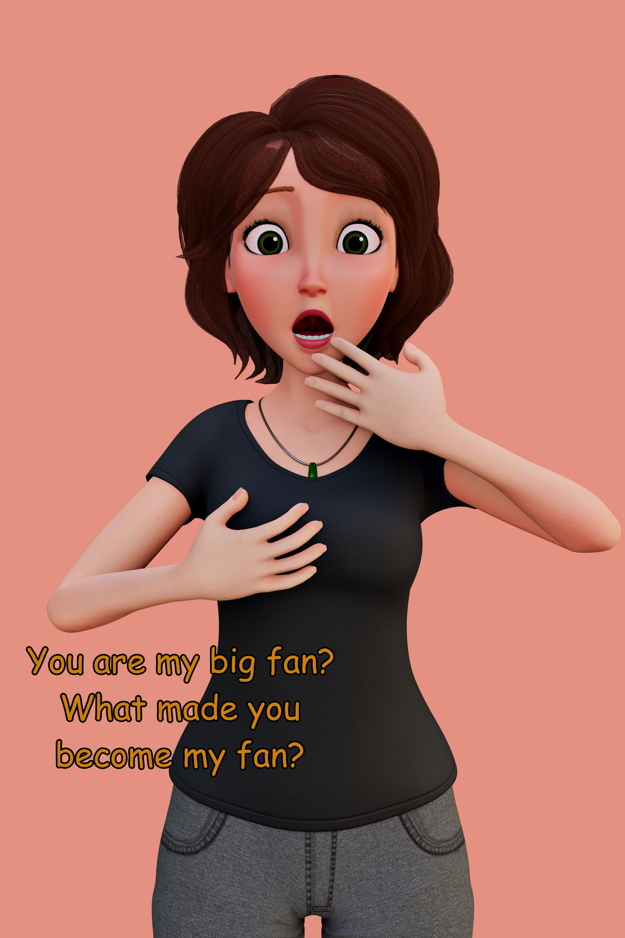 Aunt Cass Meets Her Fan 1 By V8rens On Deviantart