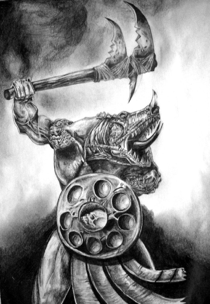 echsenmensch version II by Underrated-Artworks on DeviantArt