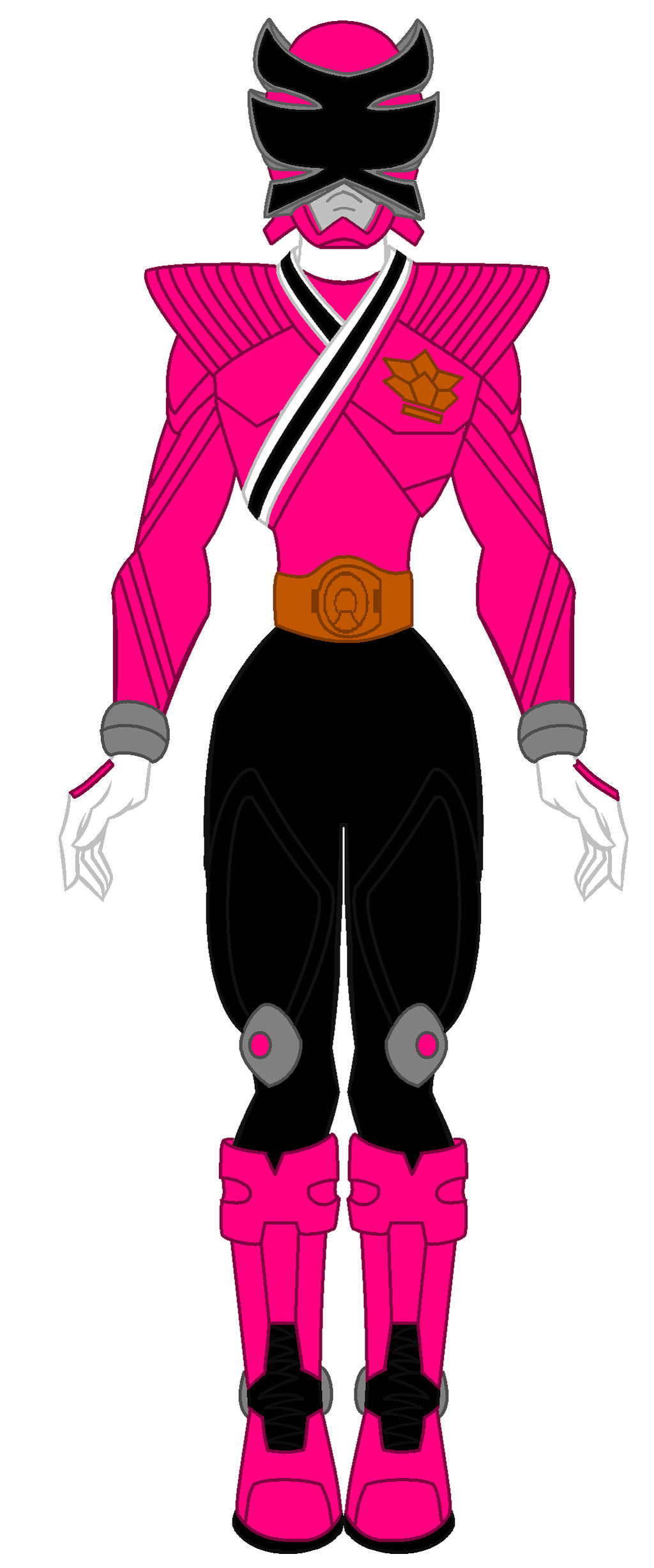 18 Power Rangers Samurai Mega Mode Pink By Powerrangersworld999 On