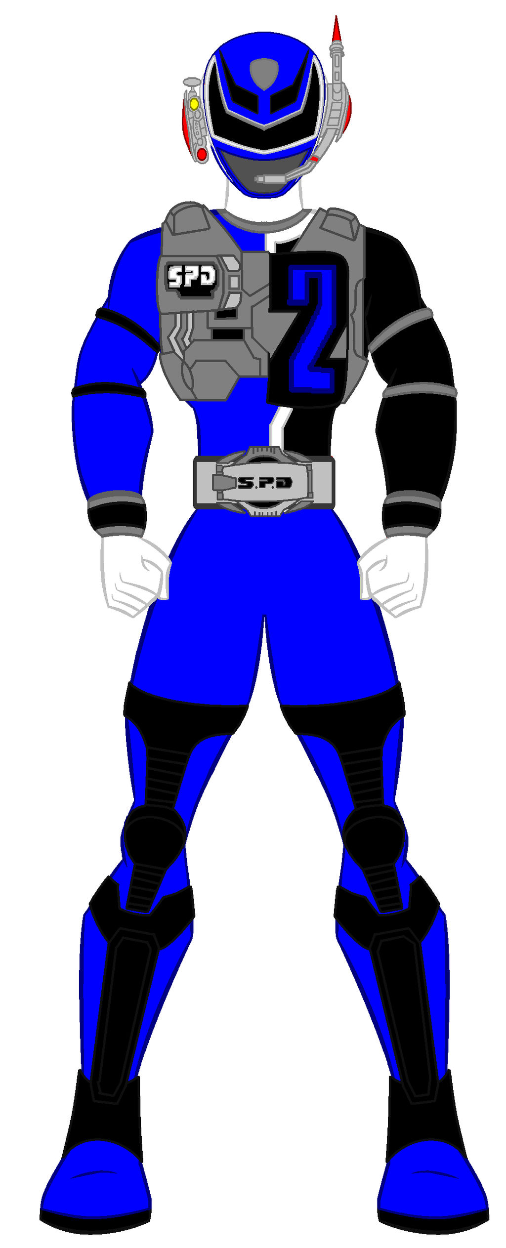 Power Rangers Spd Swat Mode Blue Ranger By Powerrangersworld999 On Deviantart
