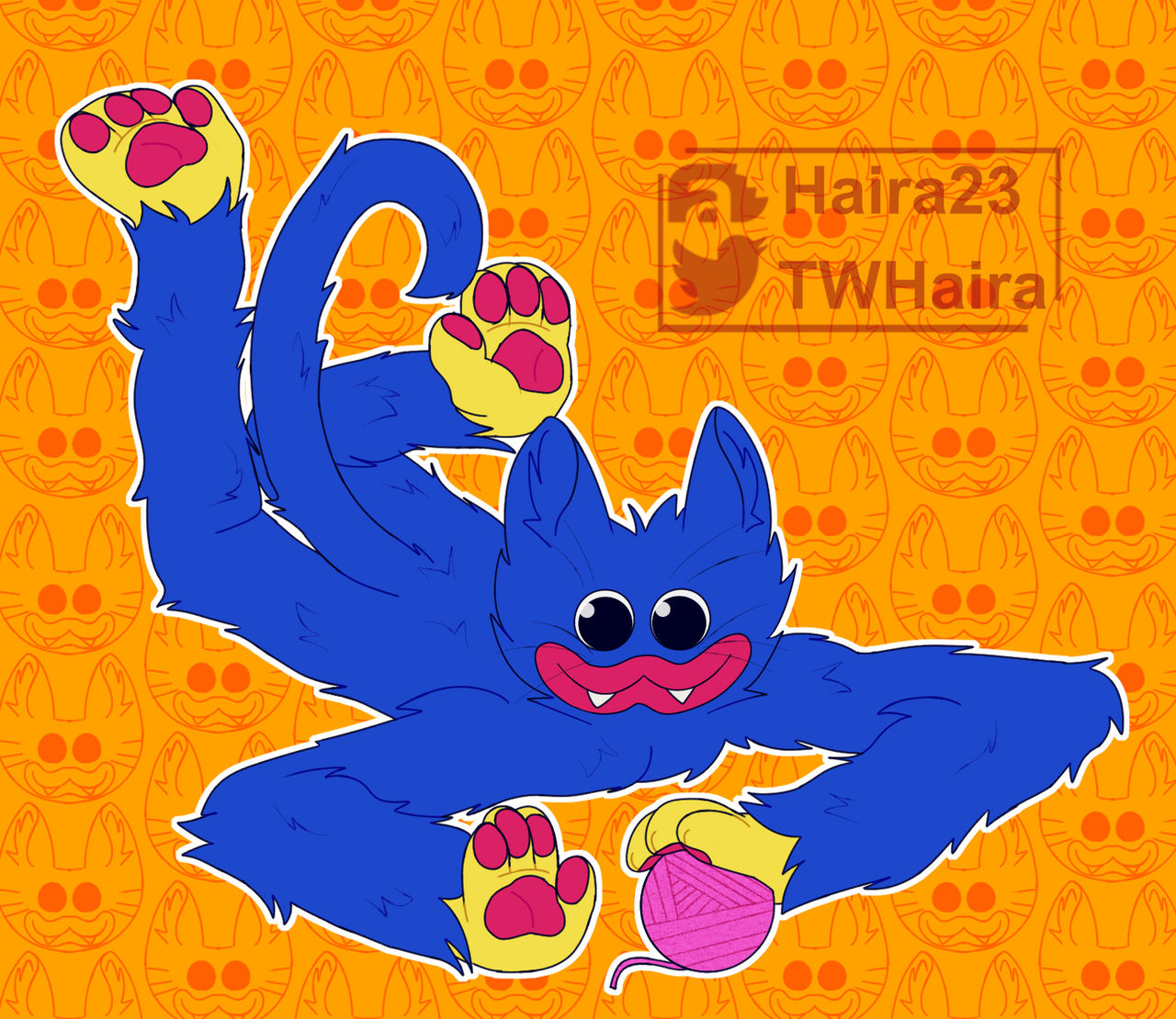 Cat Huggy by TWHaira on DeviantArt Cat Huggy by TWHaira on DeviantArt