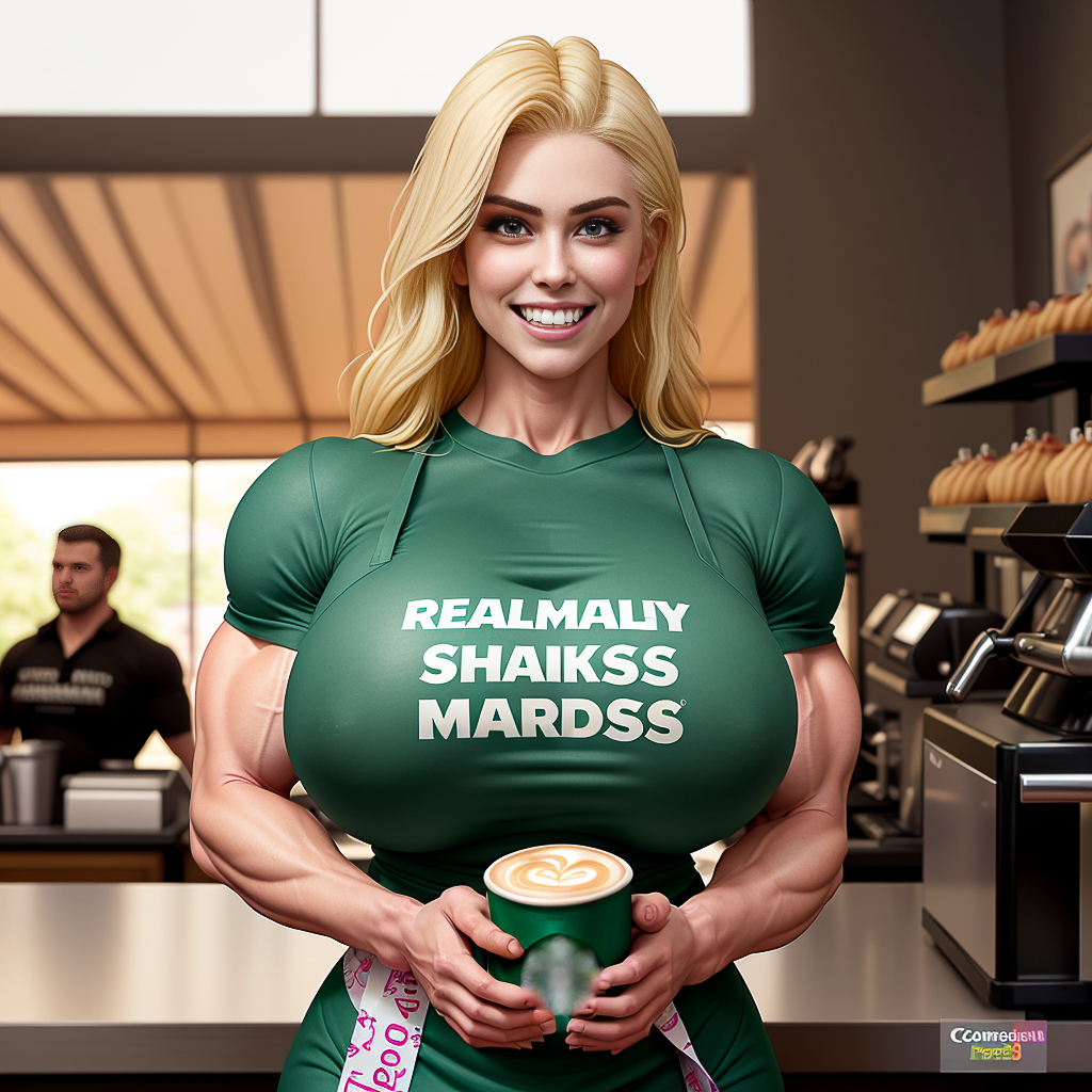 Athletic Barista Babe 2 2 By Dptdna On Deviantart