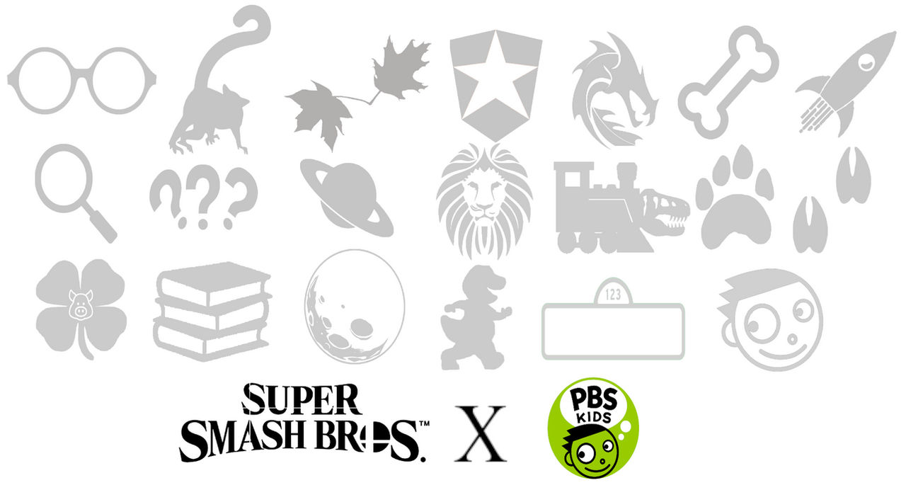 Pbs Smash Bros Series Emblems By Mryoshi1996 On Deviantart