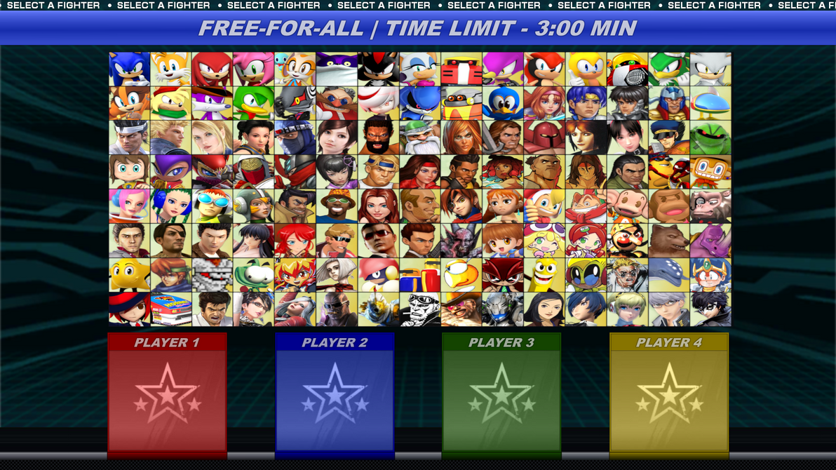 A Sega Smash Bros Roster With 120 Characters By Mryoshi1996 On Deviantart