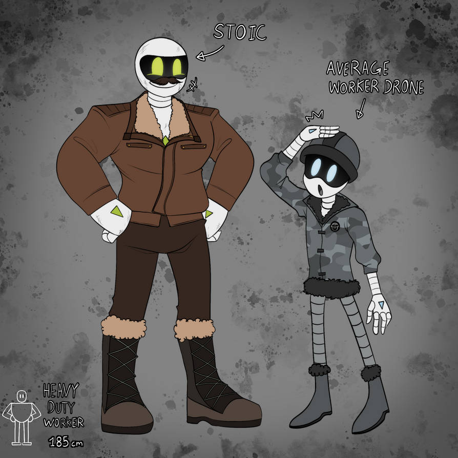 Murder Drones: Stoic, the Veteran by LeadBed on DeviantArt Murder Drones: Stoic, the Veteran by LeadBed on DeviantArt