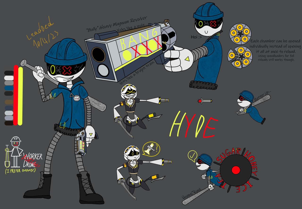 Murder Drones Meet Hyde By Leadbed On Deviantart
