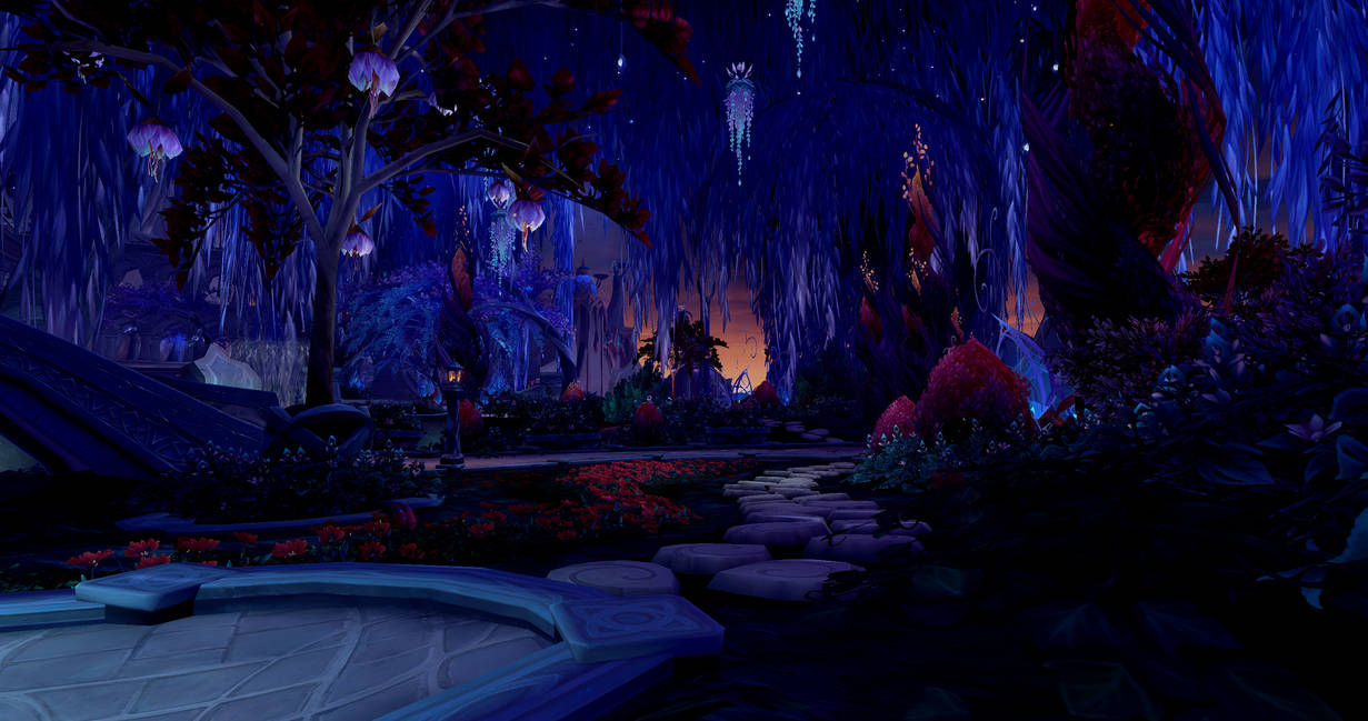 World Of Warcraft Suramar By Somewhereinny On Deviantart