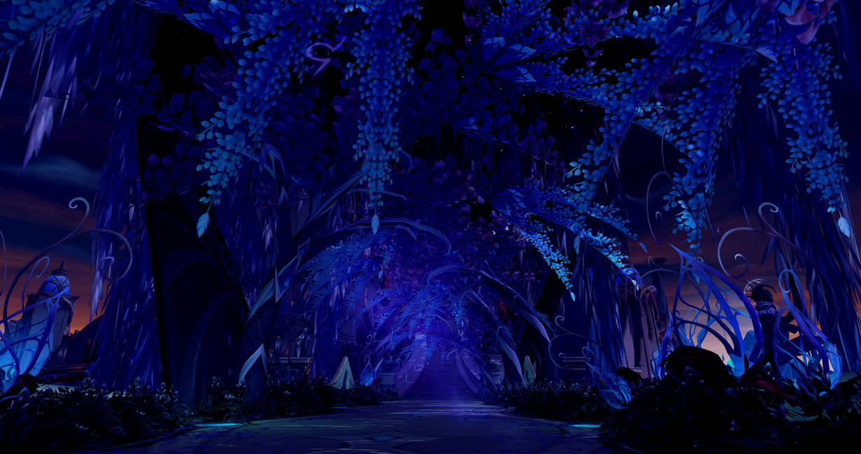 World Of Warcraft Suramar By Somewhereinny On Deviantart