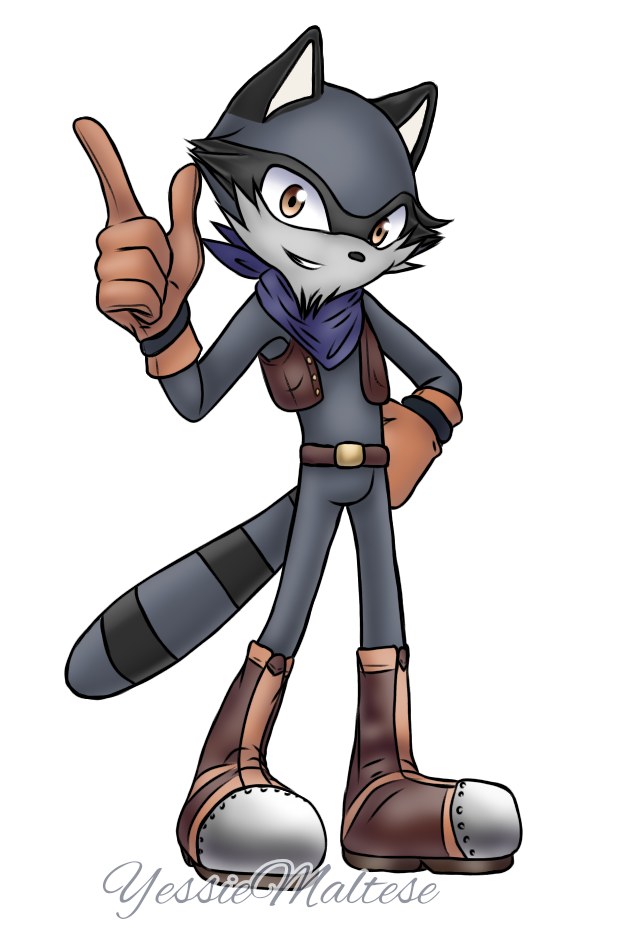 Rio The Raccoon Sonic Oc By Yessiemaltese On Deviantart