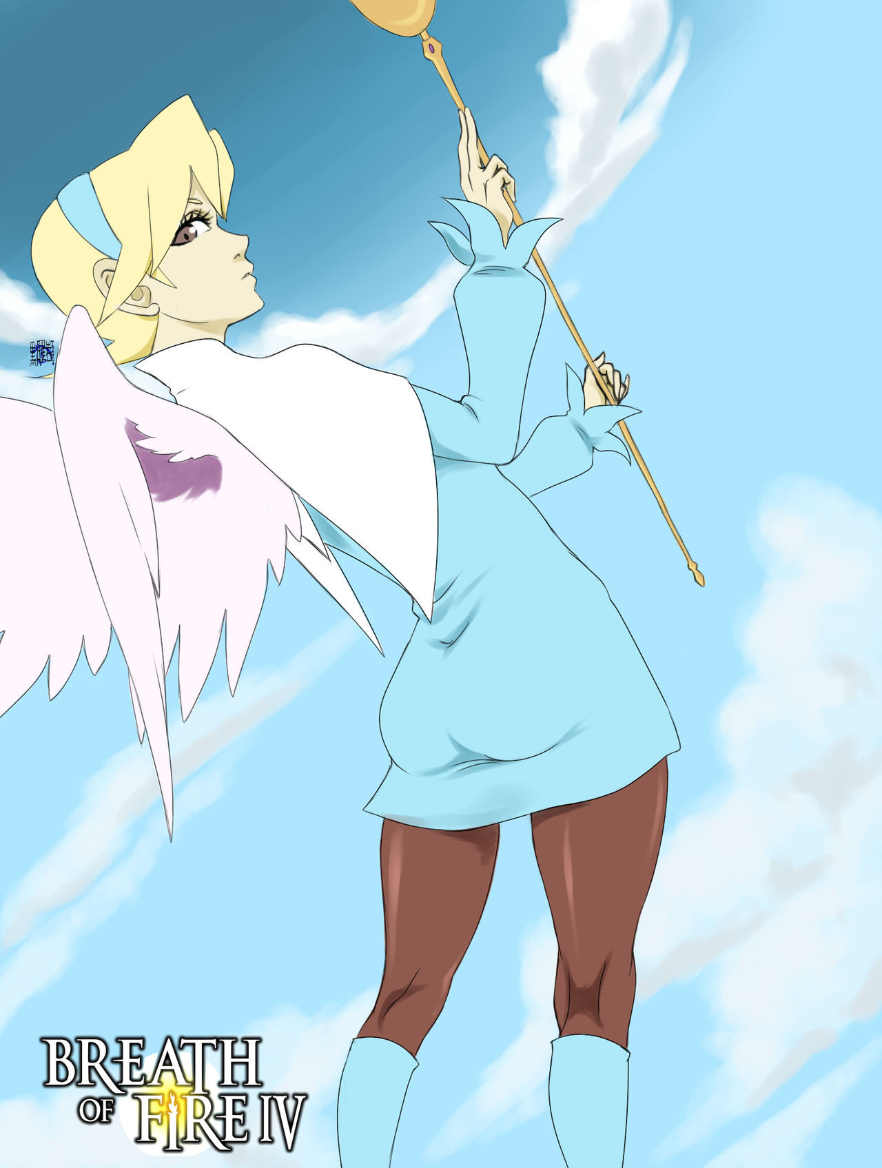 Breath Of Fire Iv Nina By Transitorioazzuro On Deviantart