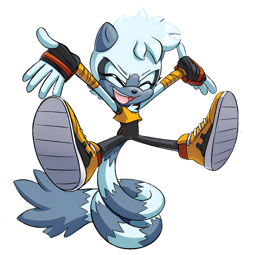 Tangle The Lemur Sonic The Hedgehog Render By Ty50ntheskeleton On