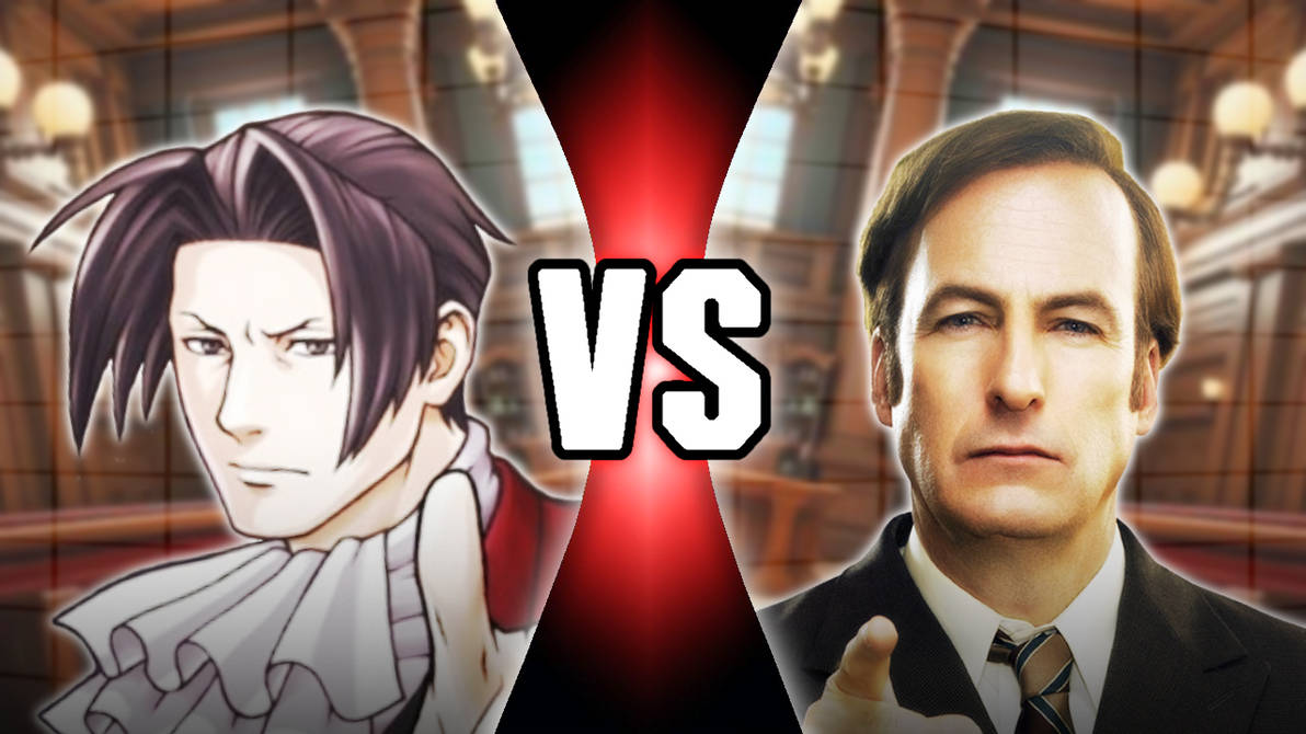 Miles Edgeworth Vs. Saul Goodman! by Ty50nTheSkeleton on DeviantArt Miles Edgeworth Vs. Saul Goodman! by Ty50nTheSkeleton on DeviantArt