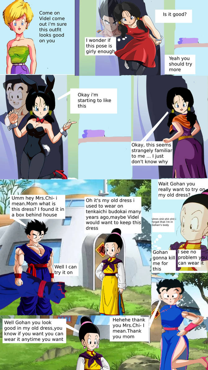 Gohan And Videl Body Swap Part 2 By Cooki45 On Deviantart