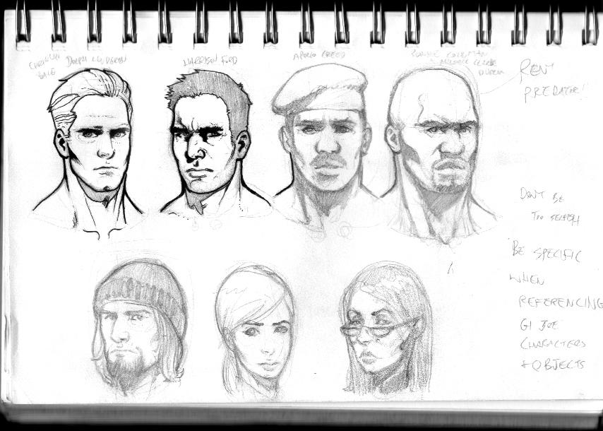 Gi Joe Faces By Bearmantooth On Deviantart