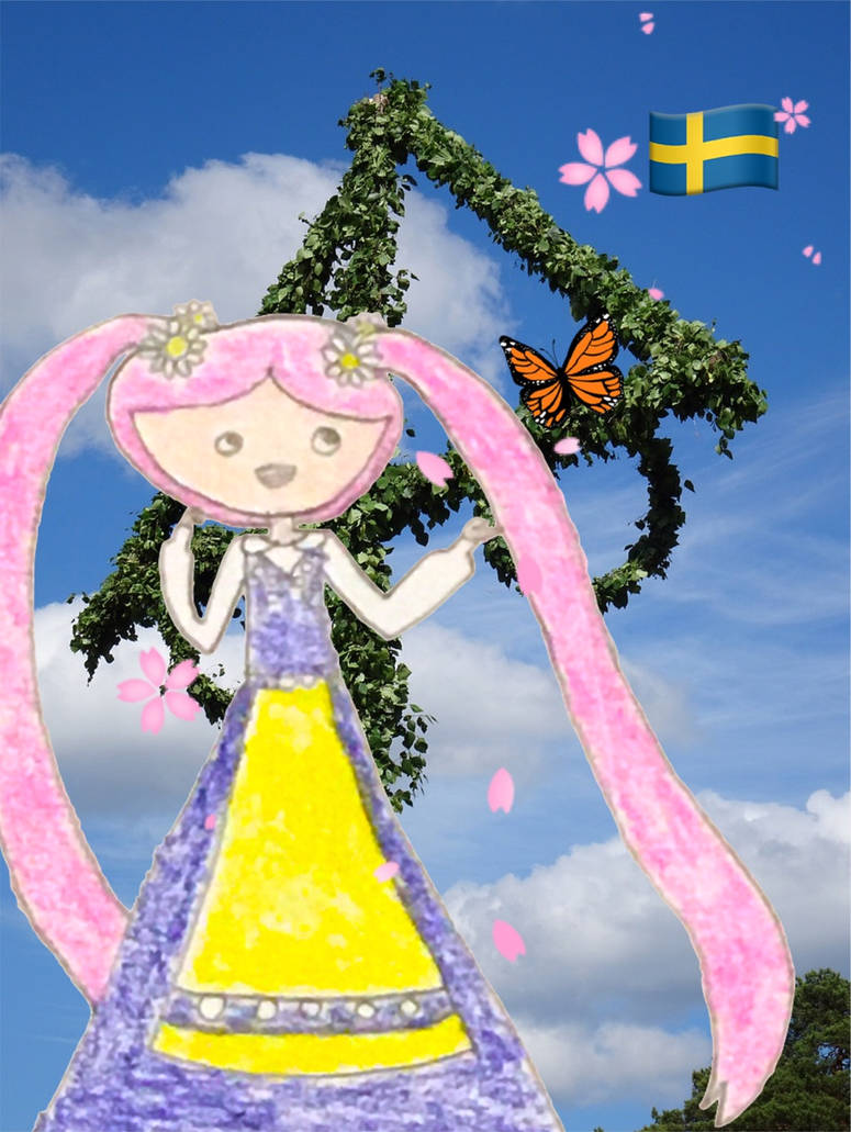 Swedish Midsummer Card By Teendollie380 On Deviantart