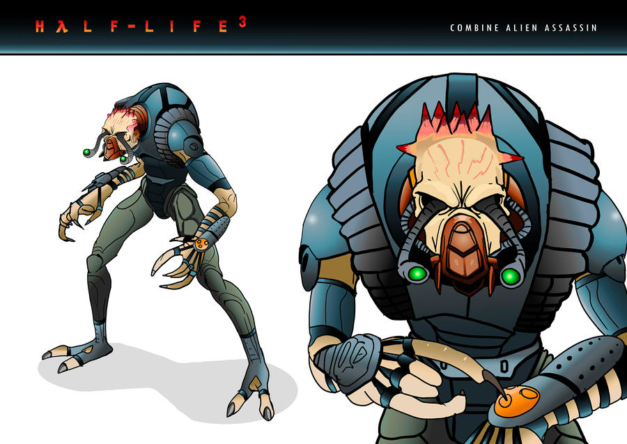 Combine Alien Assassin By Jarol Tilap On Deviantart