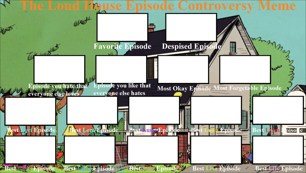 Loud House Episode Controversy Meme By Ezmanify On Deviantart