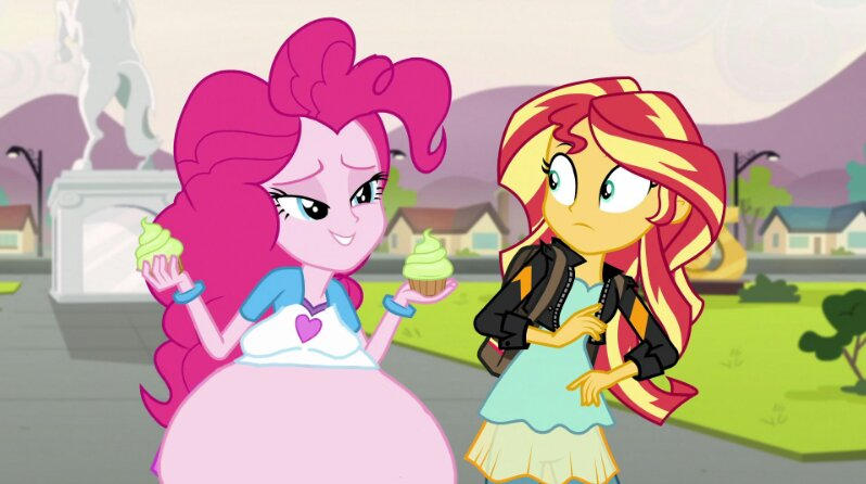 Pinkie Pie Belly By Massive Satisfaction On Deviantart
