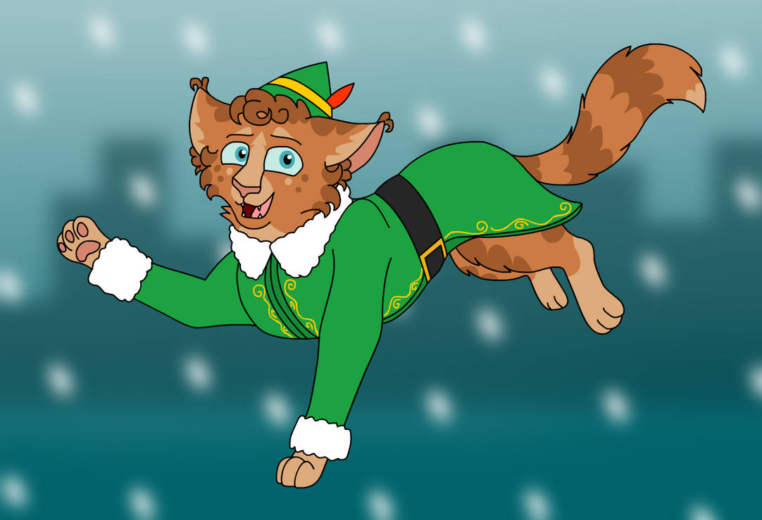 Buddy Elf Catified By Thedawnmist On Deviantart