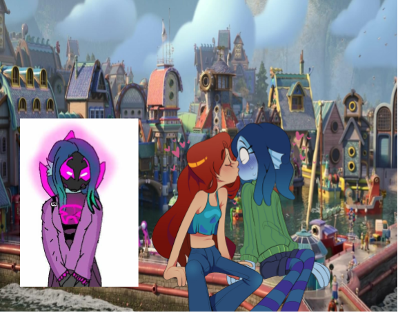 Ruby And Chelsea Kiss While Ruby 42 Watches Them By Tim100894 On Deviantart