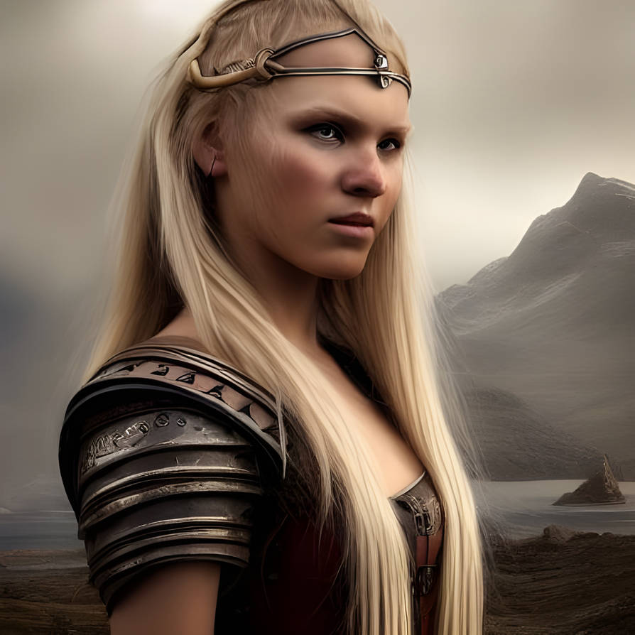 Viking Shield Maiden By Druna0156 On Deviantart