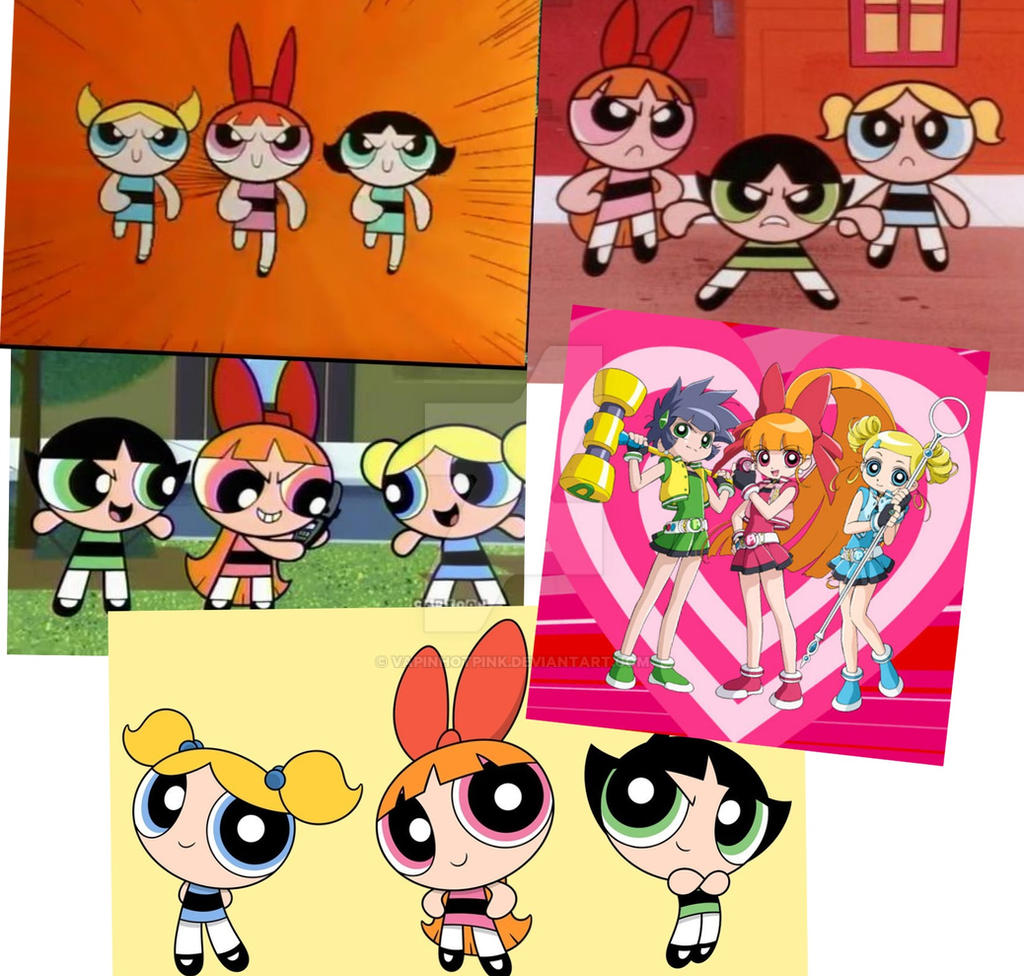 Powerpuff Girls All Styles By Vapinhotpink On Deviantart