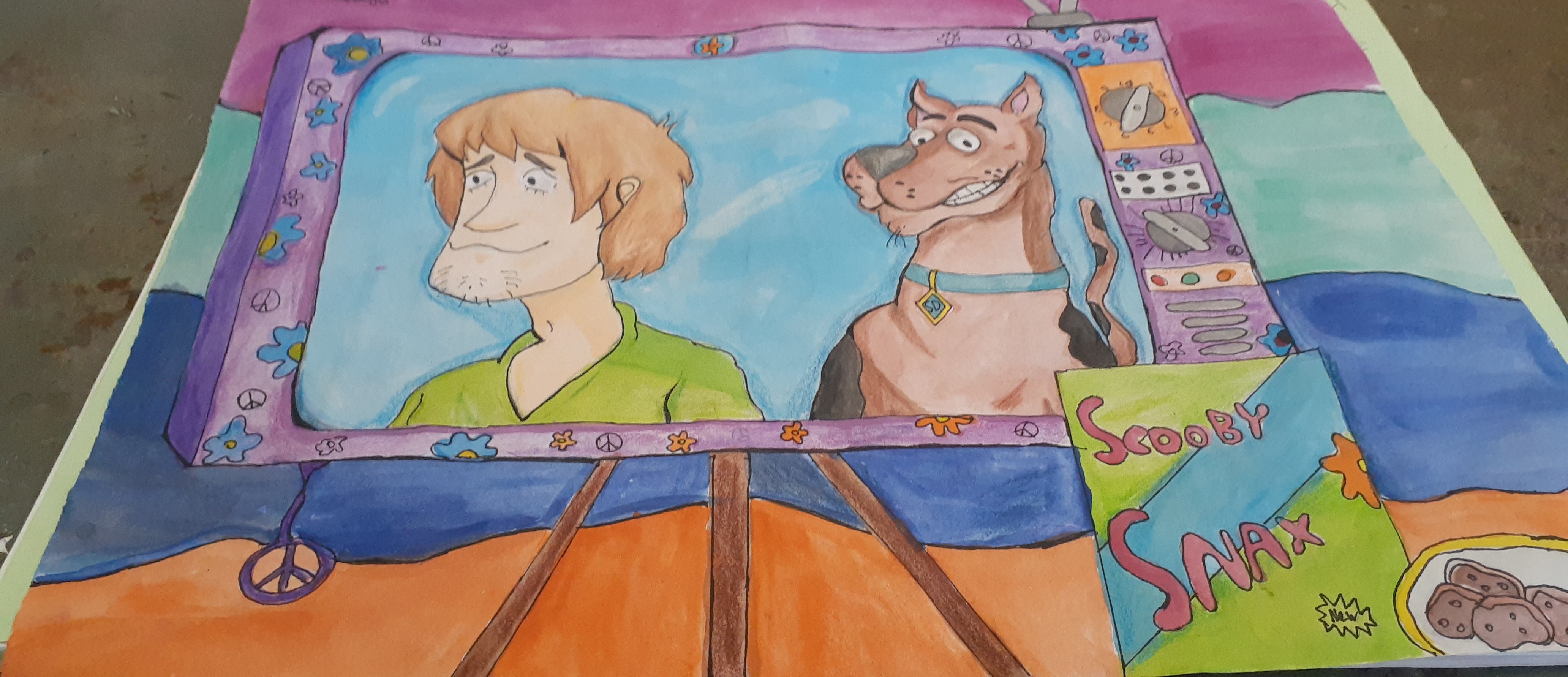 Scooby Doo By Jinxthelazyartrat On Deviantart