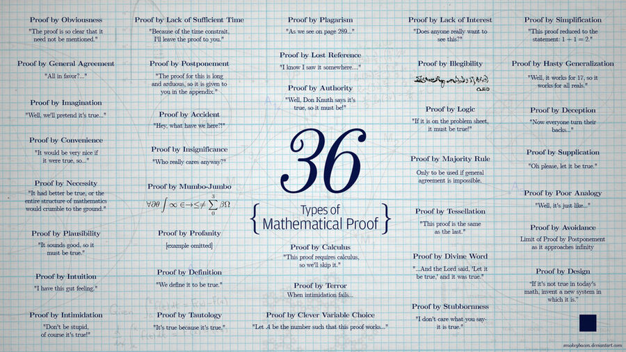 36 Types Of Mathematical Proofs Wallpaper By Smokeybacon On DeviantArt 36-types-of-mathematical-proofs-wallpaper-by-smokeybacon-on-deviantart