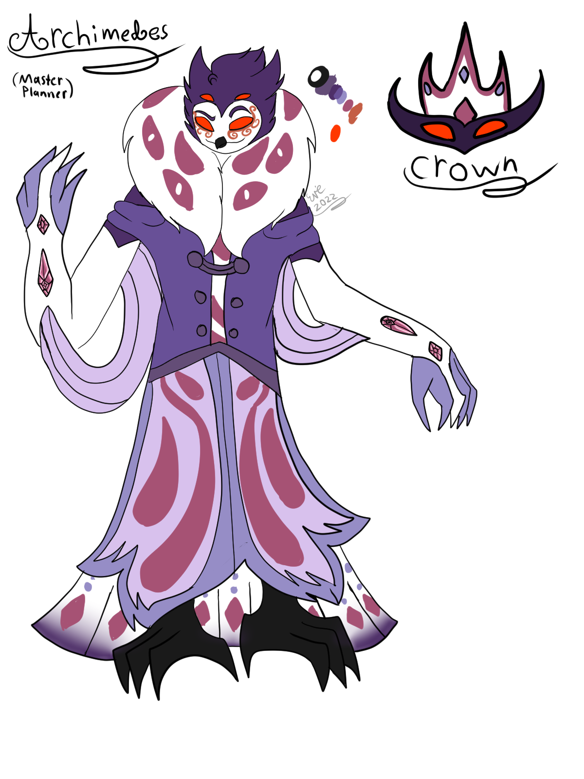 Archimedes Hazbin Hotel Helluva Boss Oc By Heart Of A Artist On