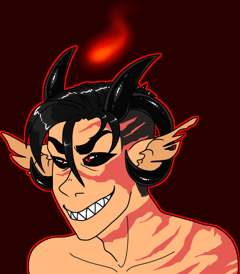 Lucifer Headshot By Dyloteryx On Deviantart