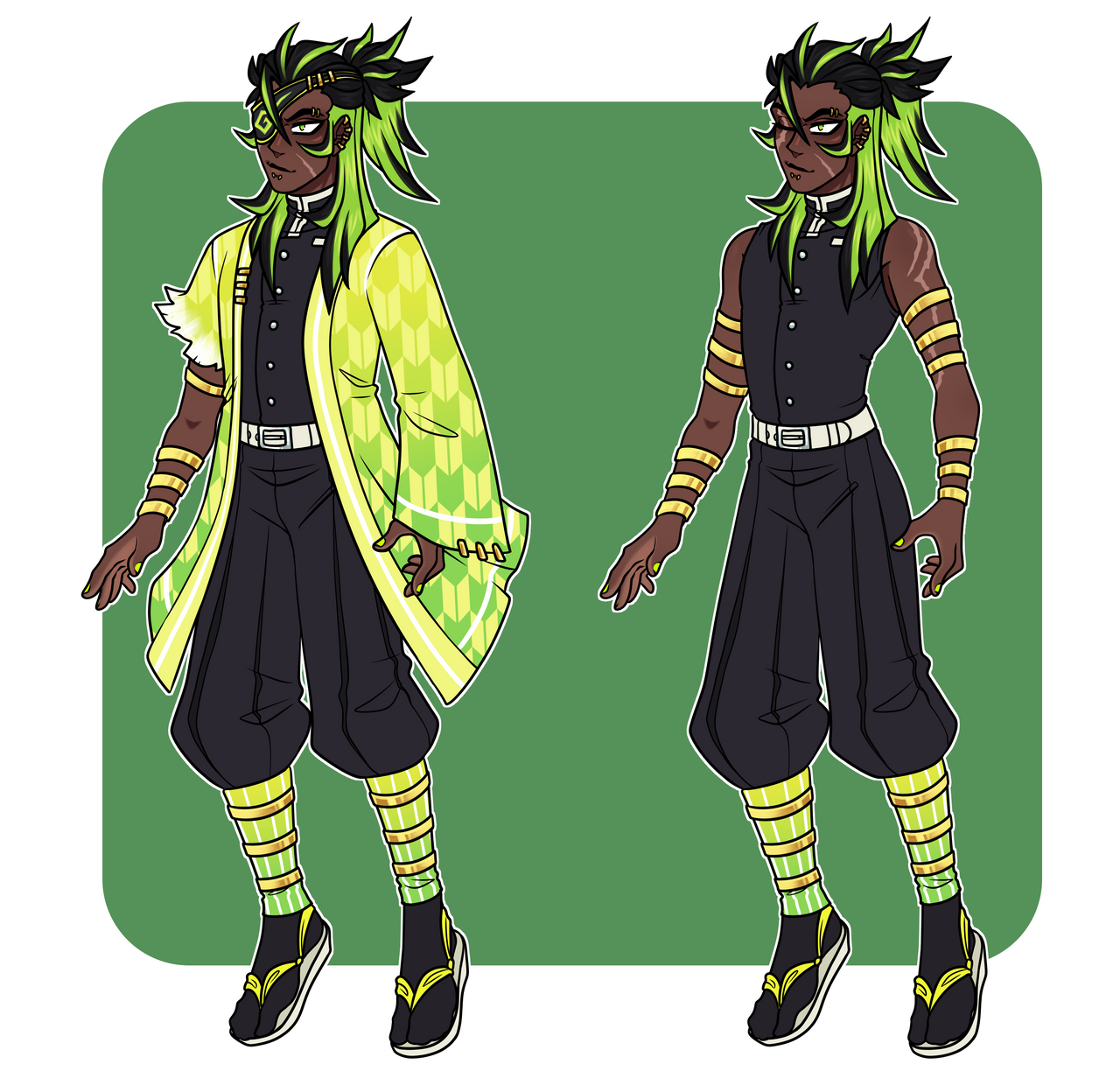 Teruzou Ryuuma Kny Oc By Dyloteryx On Deviantart