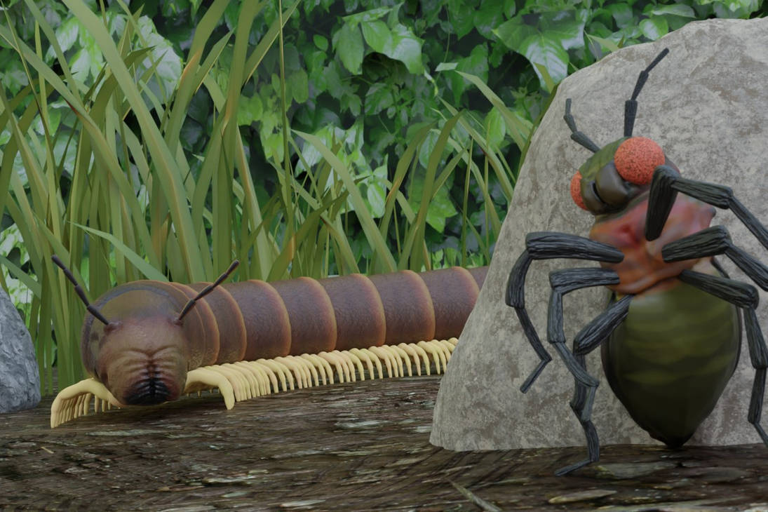 Millipede By Technicalmethod On Deviantart