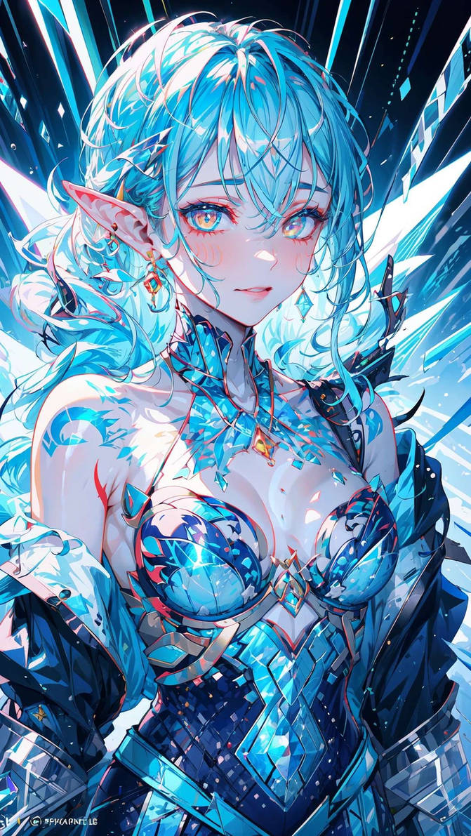 Elf Portrait 3 By Minh12qw On Deviantart