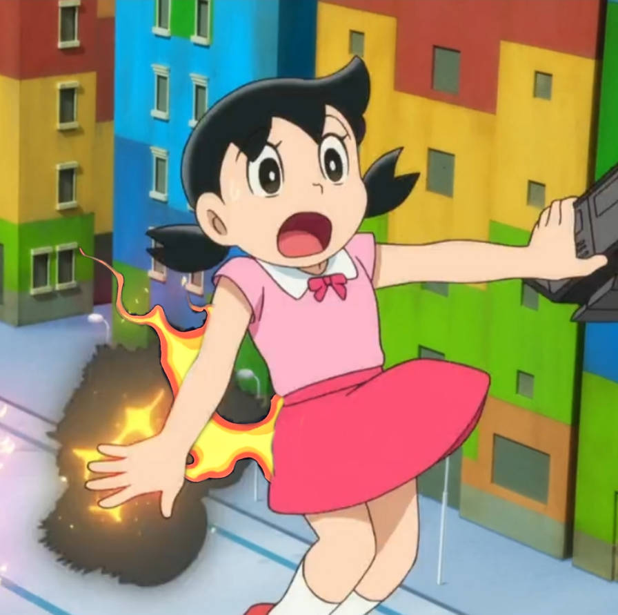 Shizuka Butt On Fire By Chewlpx34 On Deviantart