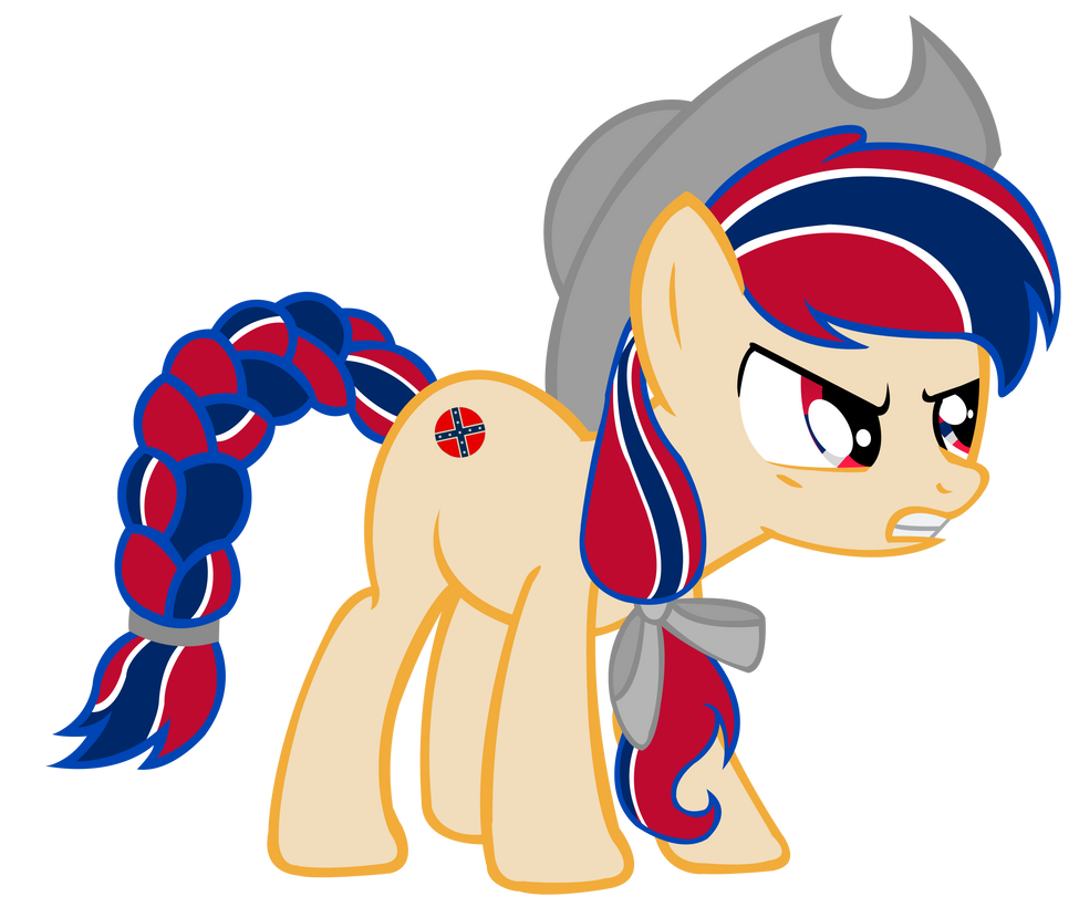 Dixie Confederate Flag Ponified By Goldenheart4 On Deviantart